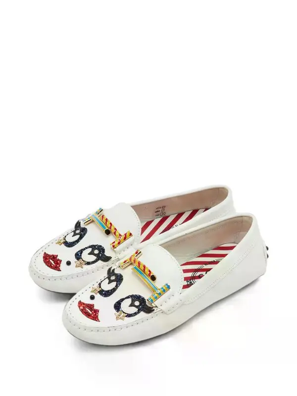 TOD'S X Anna Dello Russo Circus Loafers