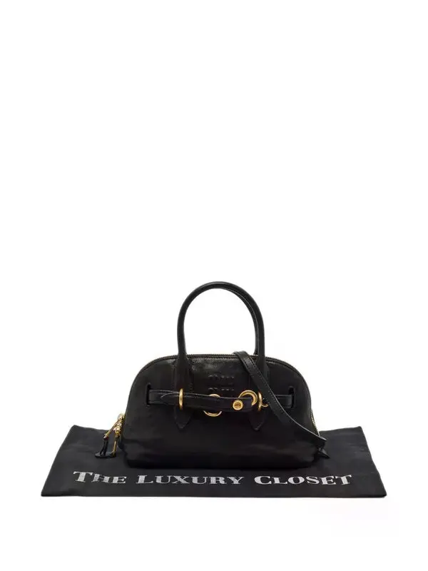 Miu Miu Aventure Leather Satchel Bag