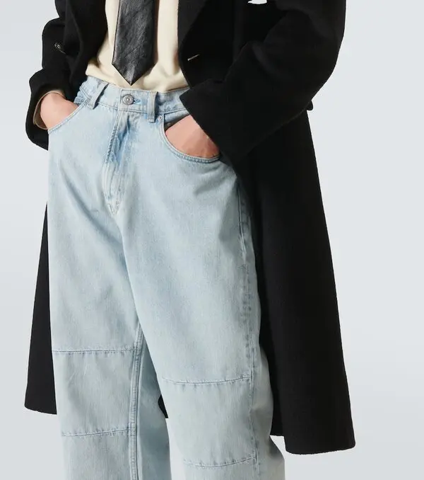 Our Legacy Extended Third Cut Straight Jeans In Superlight Wash