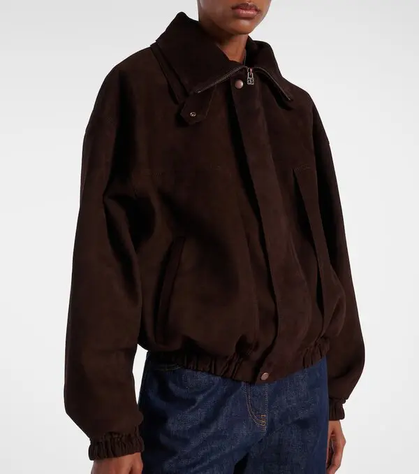 Magda Butrym Suede Jacket