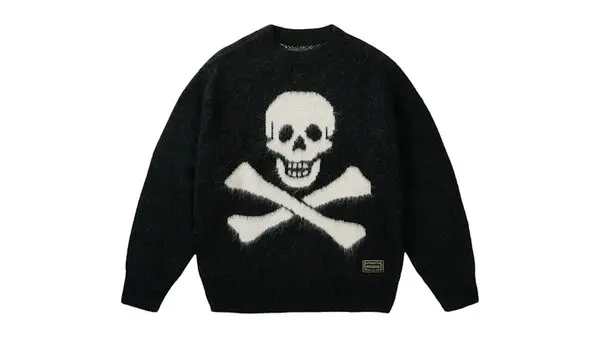 PALACE Too Hairy Flag Sweater