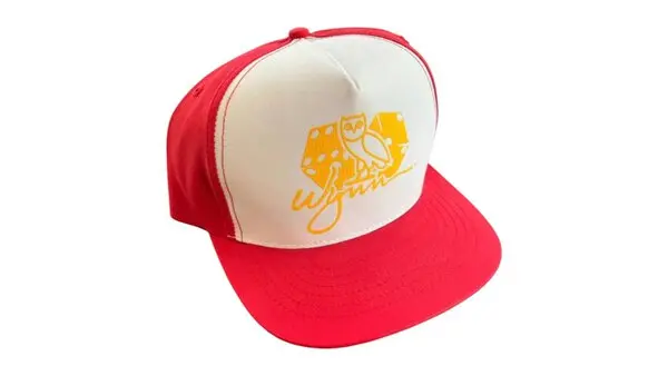 OVO Wynn Las Vegas Dice Snapback Hat - Red