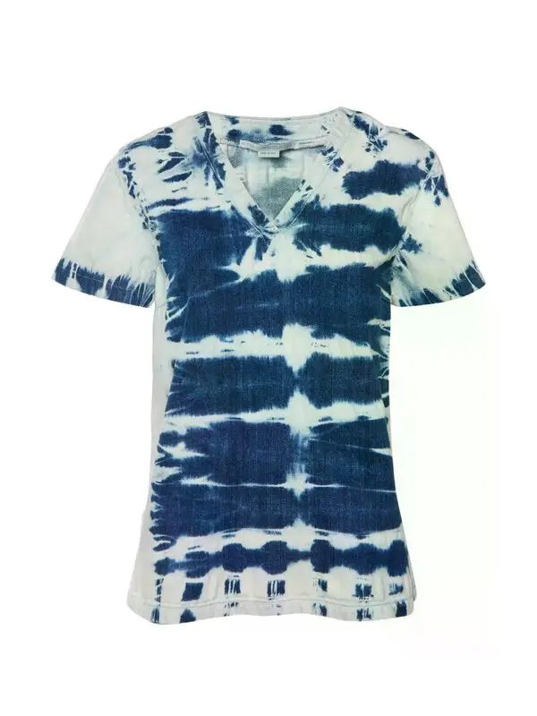 Stella McCartney Tie-dye V-neck Top
