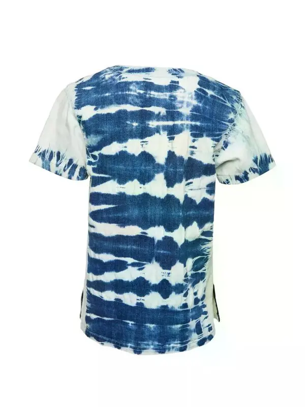 Stella McCartney Tie-dye V-neck Top