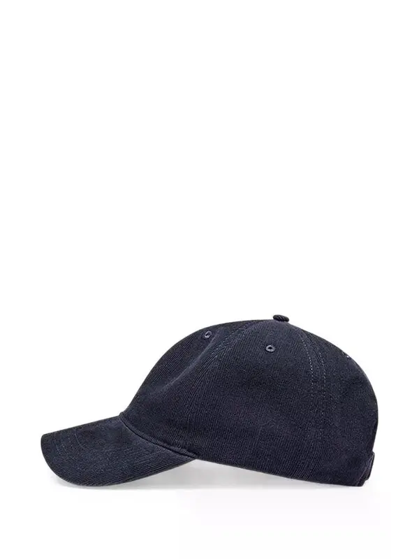 Wood Wood Logo-embroidered Corduroy Cap