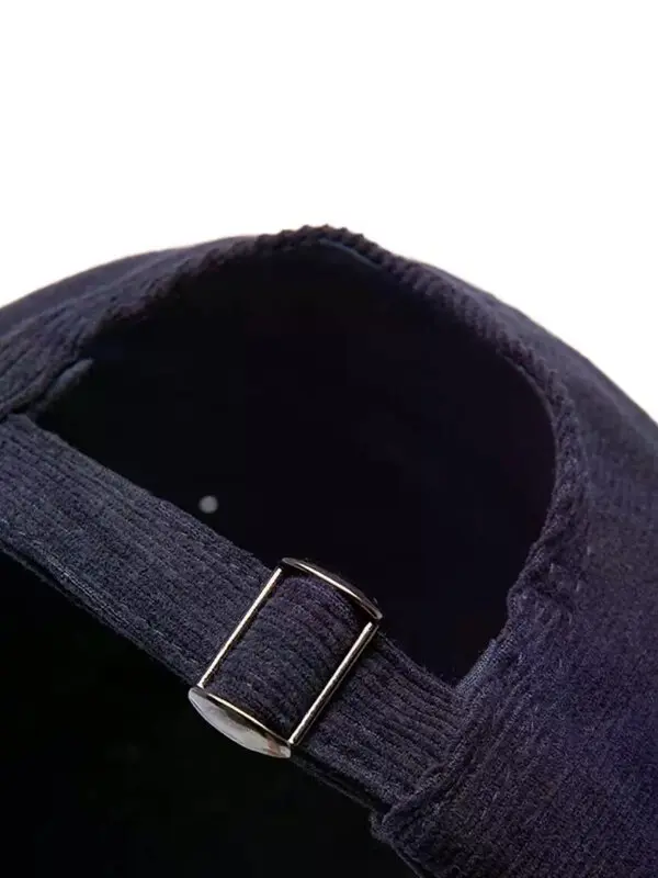 Wood Wood Logo-embroidered Corduroy Cap