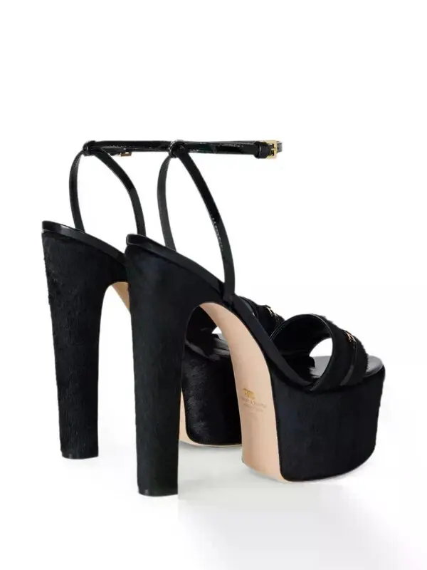 Elisabetta Franchi Cowhide Sandals