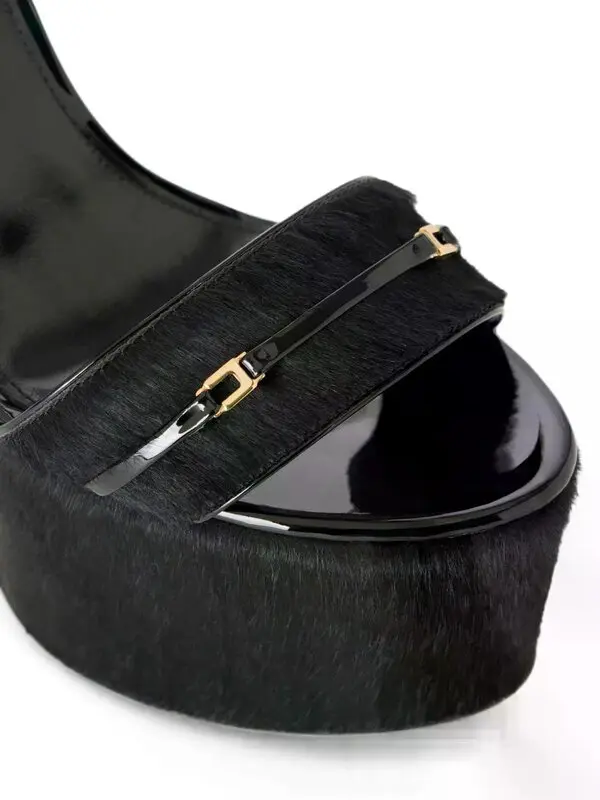 Elisabetta Franchi Cowhide Sandals