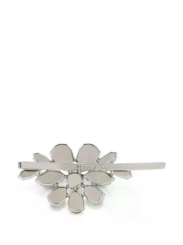Simone Rocha Hellebore Crystal-embellished Hair Clip