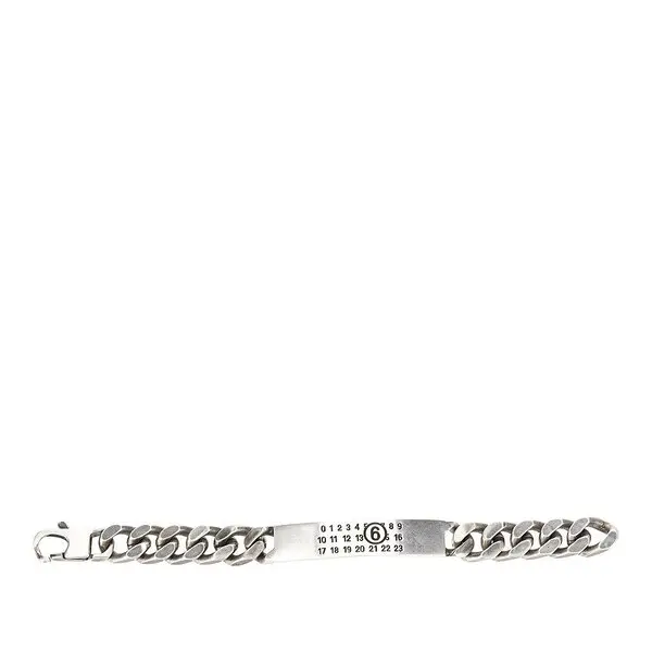 MAISON MARGIELA Logo Plate Bracelet
