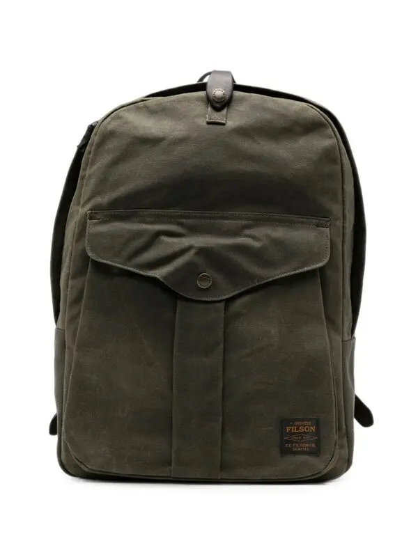 Filson Backpack Leather Strap "journey - Green