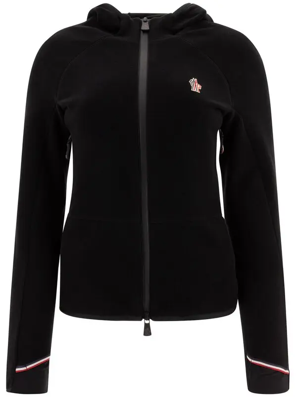 Moncler Zip Up Cardigan