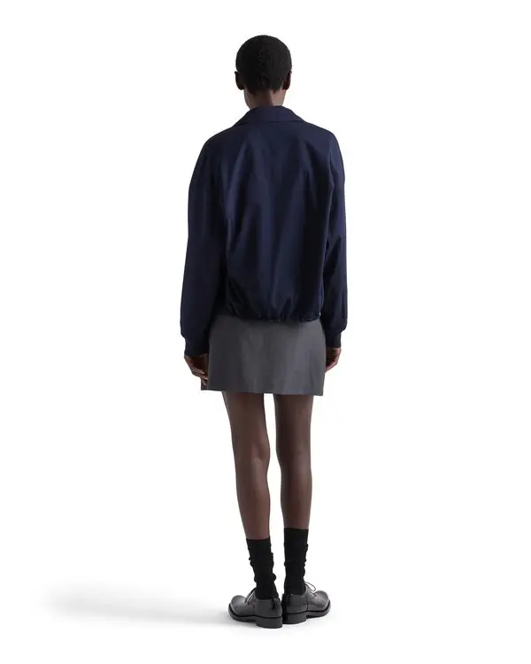 Prada Light Mohair Miniskirt - Grey