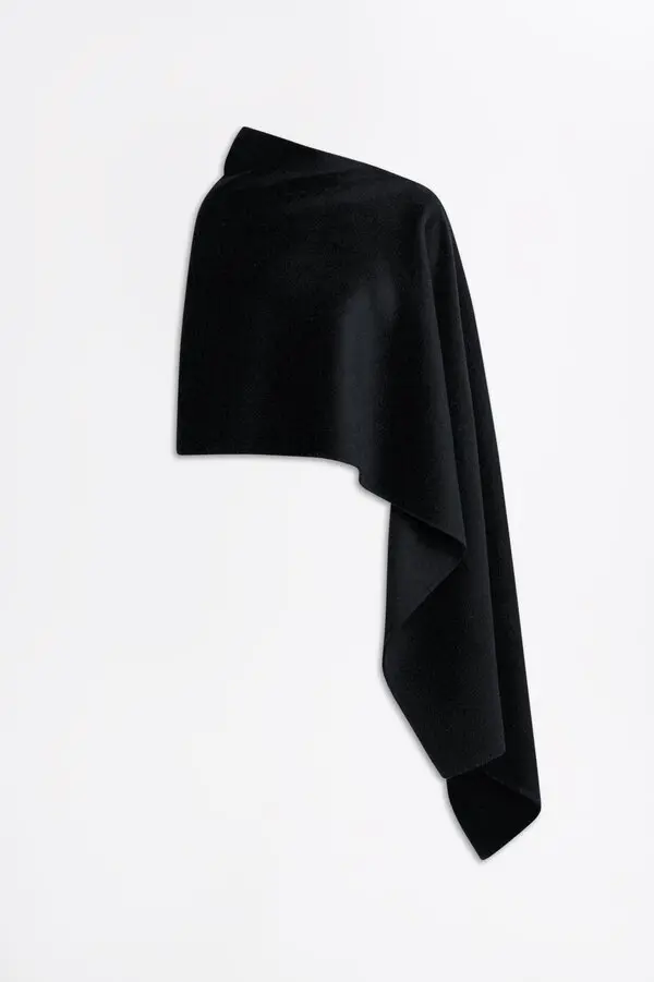 Scanlan Theodore Soft Cape Scarf - Black