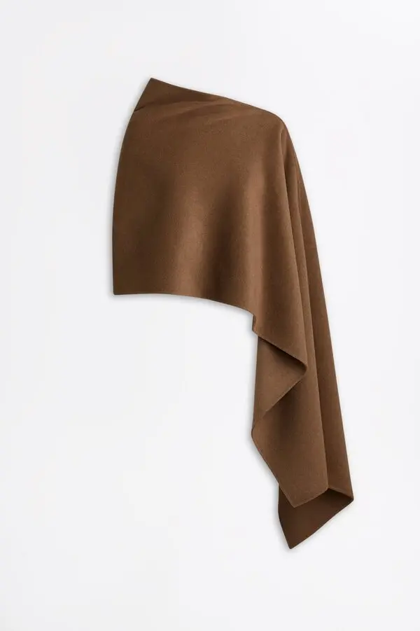 Scanlan Theodore Soft Cape Scarf - Camel