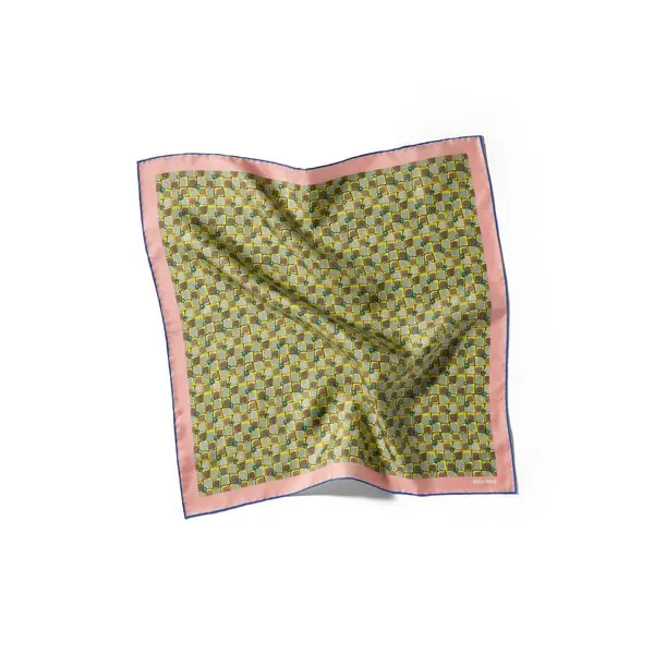 Miu Miu Printed Twill Scarf