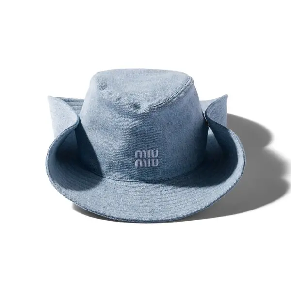 Miu Miu Denim Cowboy Hat