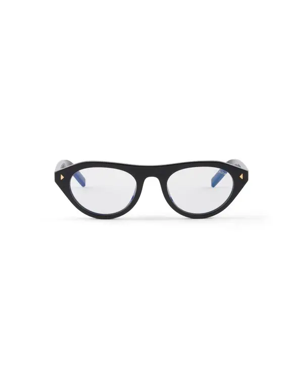 Prada Sunglasses With The Iconic Metal Plaque