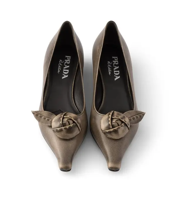 Prada Leather Ballerinas