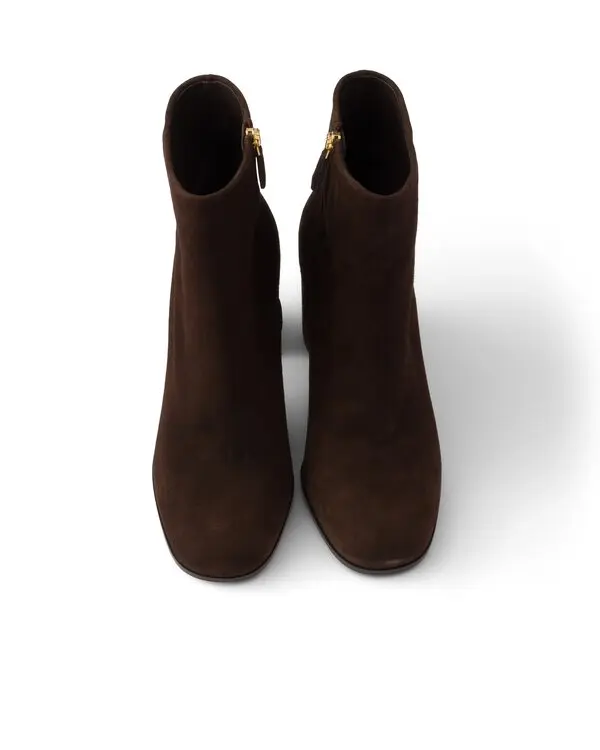 Prada Suede Booties