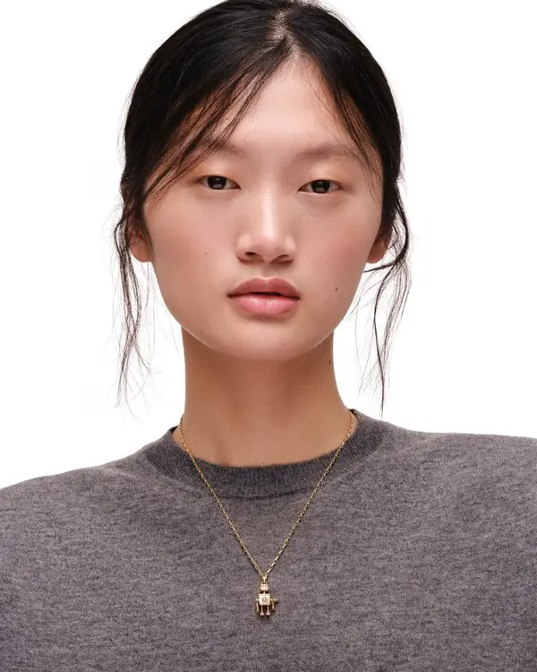 Prada Eternal Gold Pop Charms Necklace With Pendant