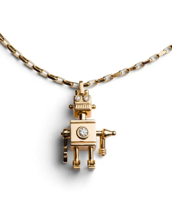 Prada Eternal Gold Pop Charms Necklace With Pendant