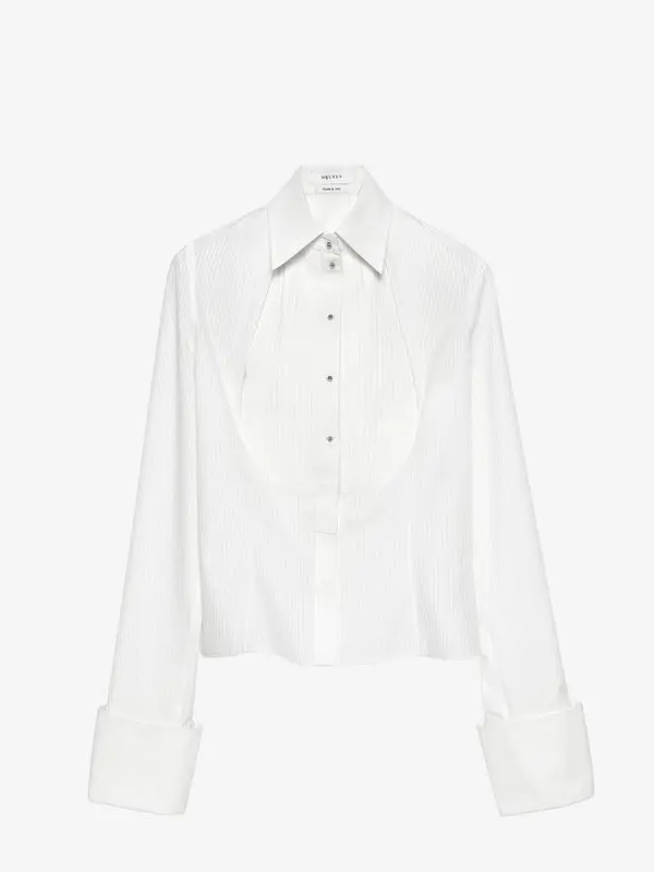 Alexander McQueen Tuxedo Striped Shirt