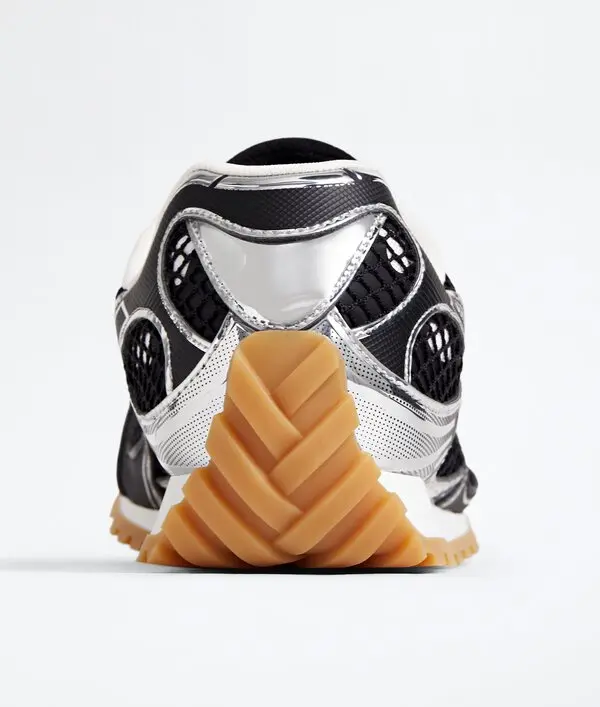 Bottega Veneta Orbit Sneaker - Black/silver