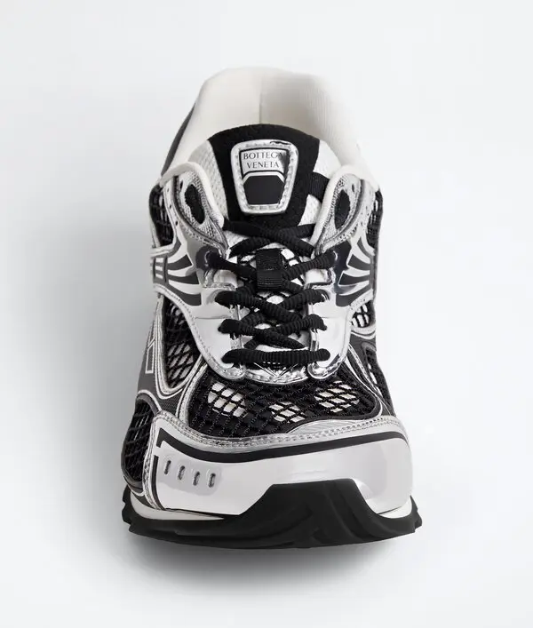 Bottega Veneta Orbit Sneaker - Black/silver