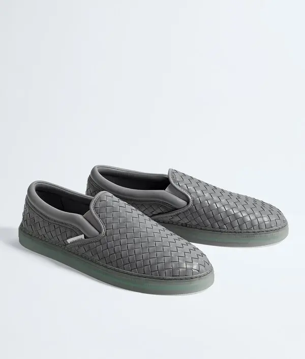 Bottega Veneta Serena Sneaker - Obsidian Gray