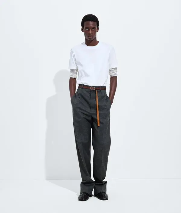 Bottega Veneta Cotton Jersey T-shirt - White
