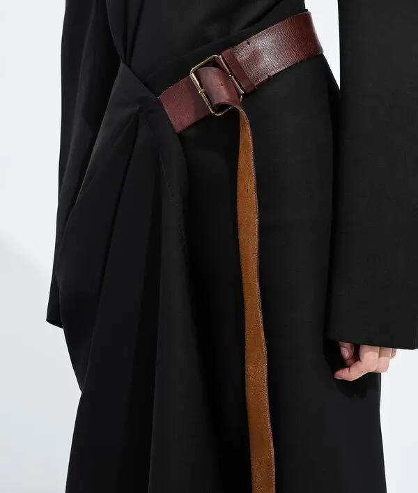 Bottega Veneta Wool Grain De Poudre Skirt
