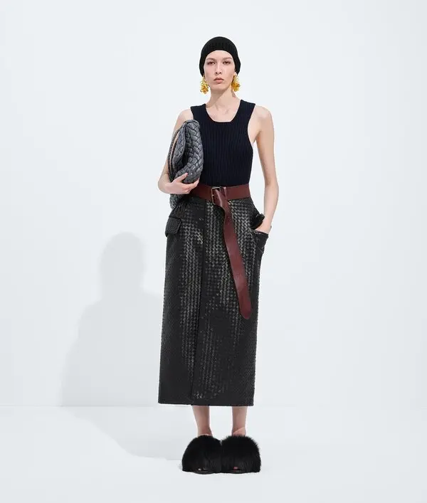 Bottega Veneta Merino Wool Rib Tank Top