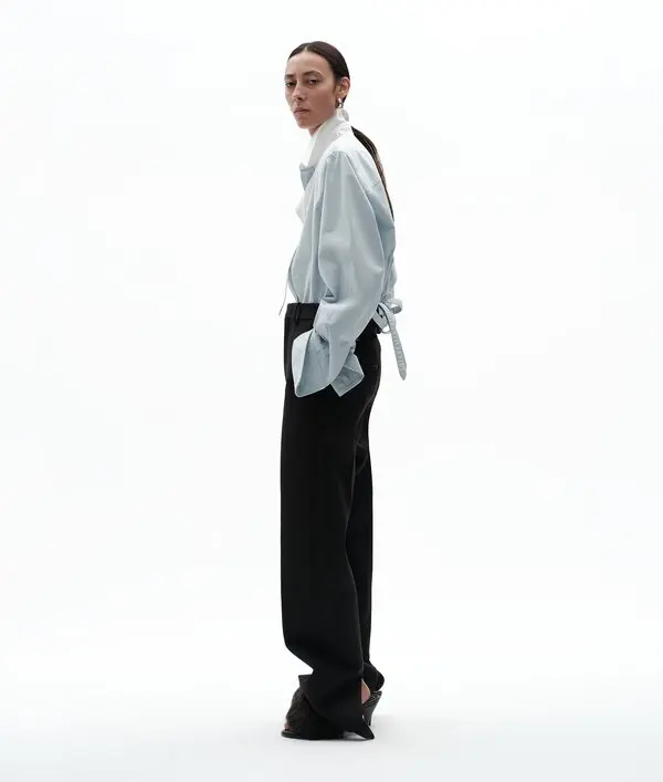 Bottega Veneta Wool Grain De Poudre Pants