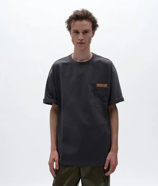 Bottega Veneta Cotton Jersey T-shirt - Nightfall