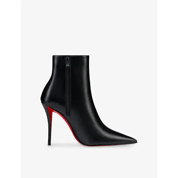 CHRISTIAN LOUBOUTIN Miss Z Booty 100 Leather Boots