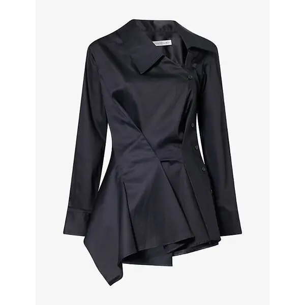Palmer//harding Asymmetrical Shirt