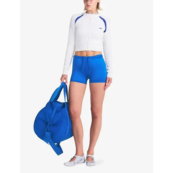 NIKESKIMS Satin Shine Mid-rise 2-inch Boyshorts