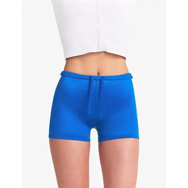 NIKESKIMS Satin Shine Mid-rise 2-inch Boyshorts