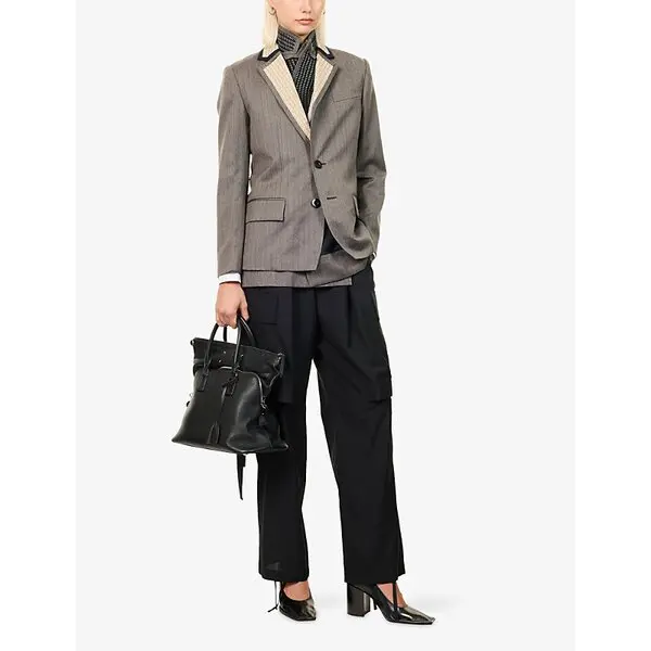 Sacai Double-layered Wool Blazer