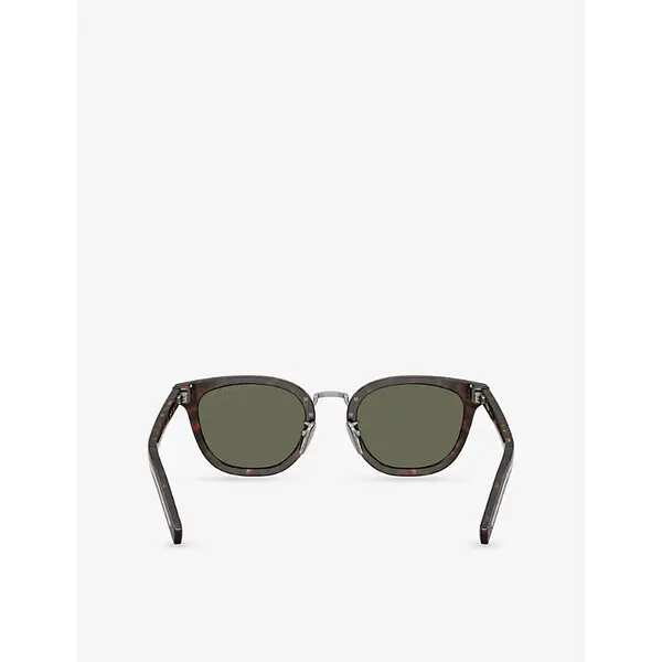 Prada Pr C01sd Round-frame Acetate Sunglasses