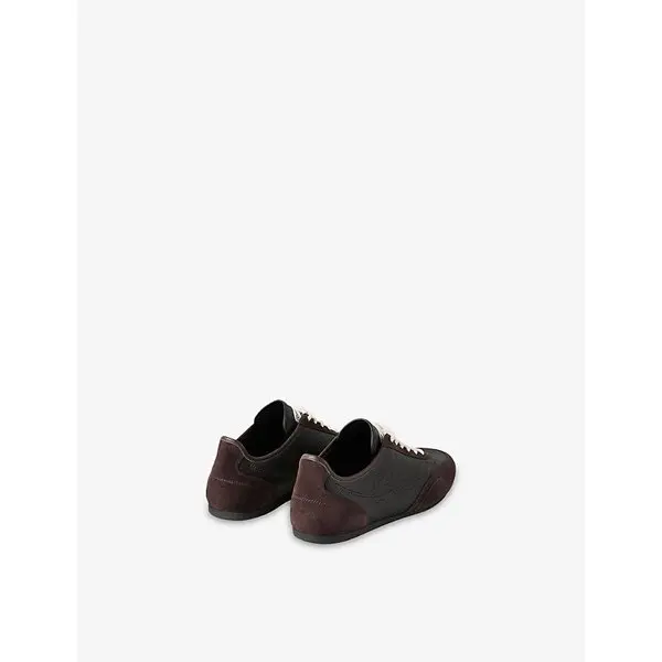 JIMMY CHOO Sunny M Suede And Leather Trainers
