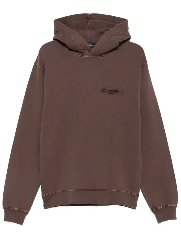 Jacquemus Hooded Sweatshirt Gros Grain