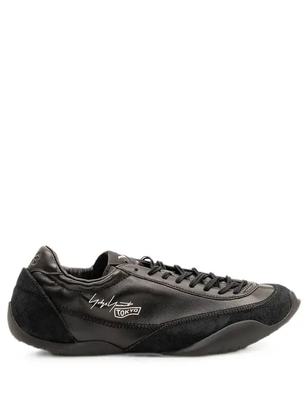 Y3 Tokyo Warped Leather Sneakers