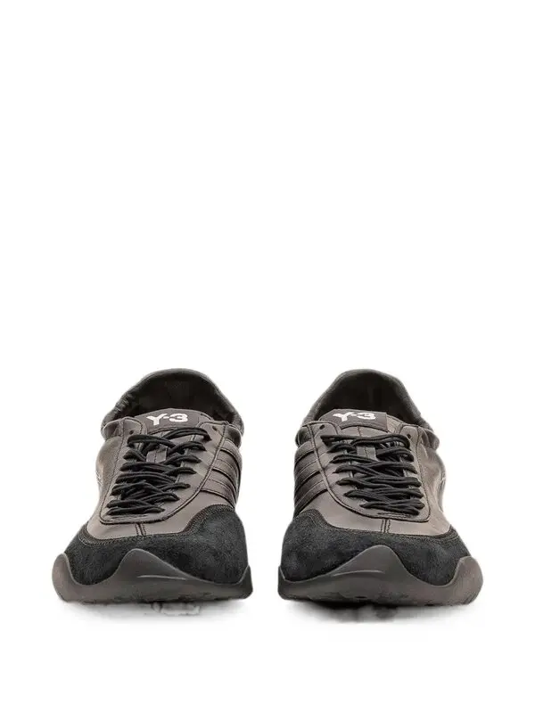 Y3 Tokyo Warped Leather Sneakers