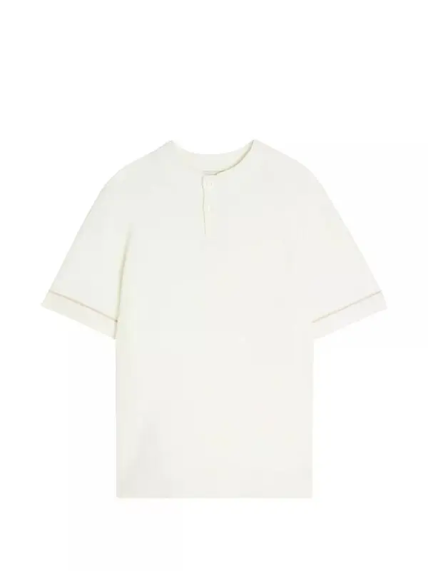 CHE Contrast-trim Knitted Polo Shirt