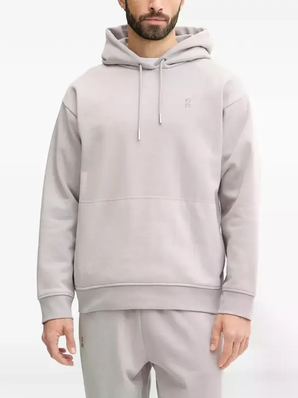 On Embroidered Logo Hoodie