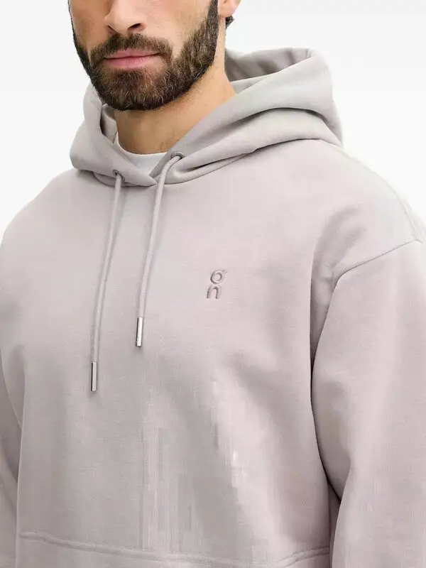 On Embroidered Logo Hoodie