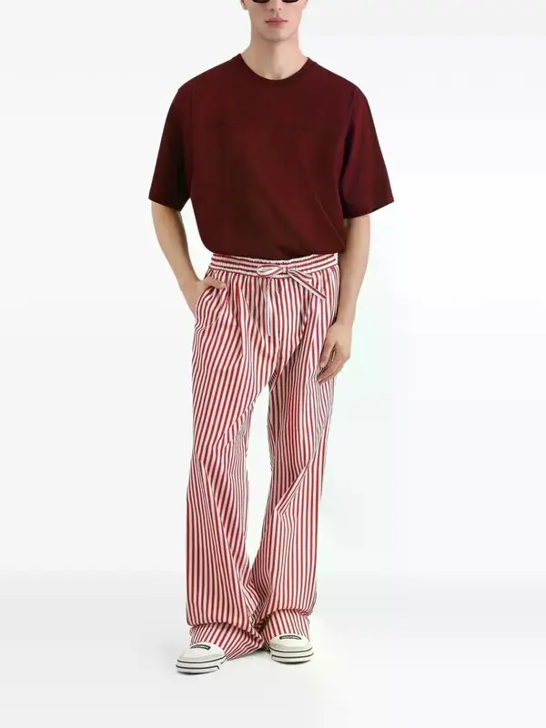 Dolce & Gabbana Striped Poplin Trousers