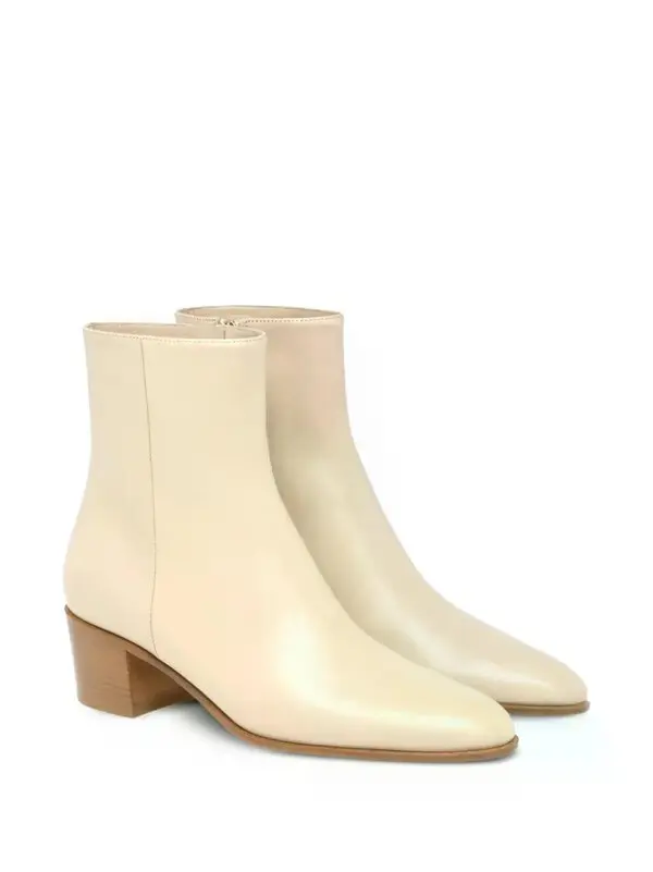 GIANVITO ROSSI Spencer Leather Ankle Boots